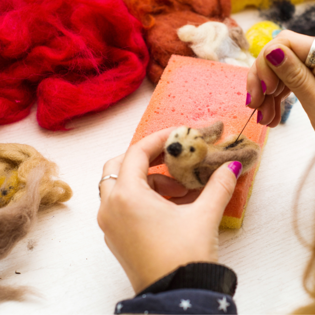 Wet Felting And Batik Textile Art At Riverside House | Brightbox